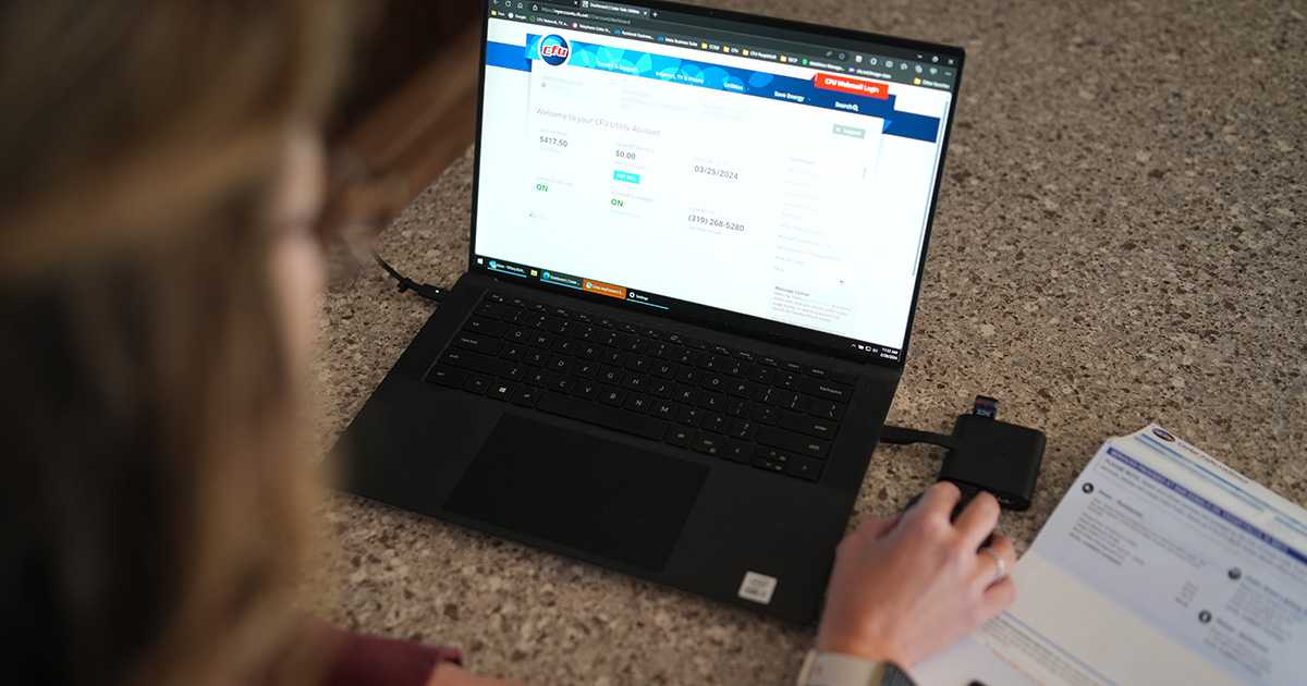 Online Utility Account Dashboard Update